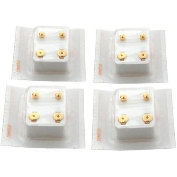 商品名Studex 24Kゴールドイヤリング メッキボールスタッドピアスジュエリー 4ペアパックStudex 24K Gold Earrings Plated Ball Stud Piercing Jewelry, Pack of 4 Pa...
