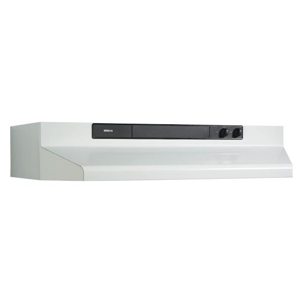 商品名:  Broan-NuTone 462401 24-inch Under-Cabinet 4-Way Convertible Range Hood with Infinite-Speed Exhaust Fan and Light, ...