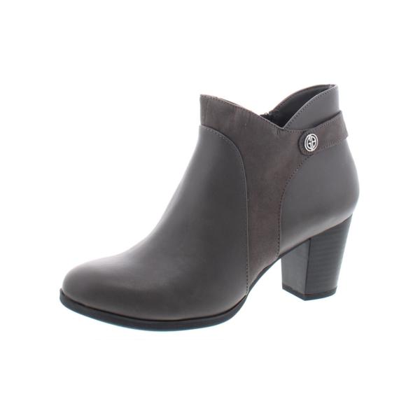 商品名: Giani Bernini レディース Artemyss フェイクレザー アンクルブーツ グレー 9 M (B、Mサイズ), ミディアムグレー, 9 Giani Bernini Womens Artemyss Faux Leath...