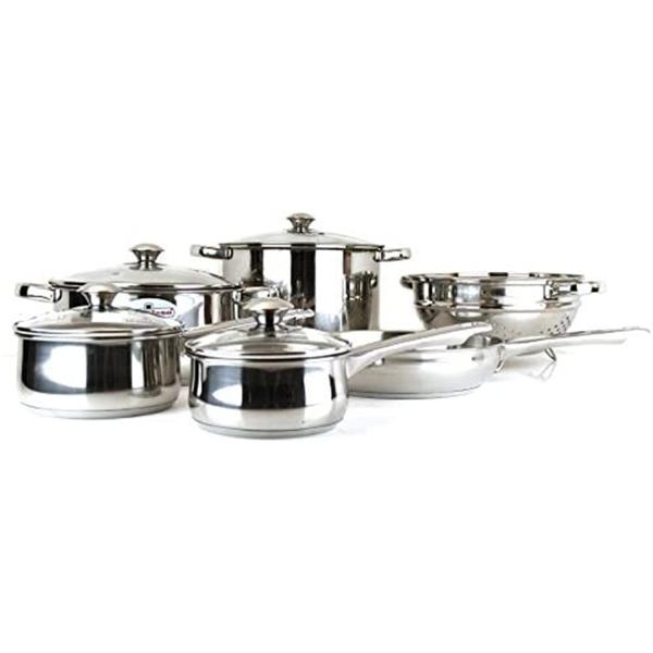 商品名: Magefesa USA 01BXVESTA10 VESTA STAINLESS STEEL 10 PCS. C.S. MAGEFESA 〓 Vesta 10 Piece Cookware Set, Crafted from St...