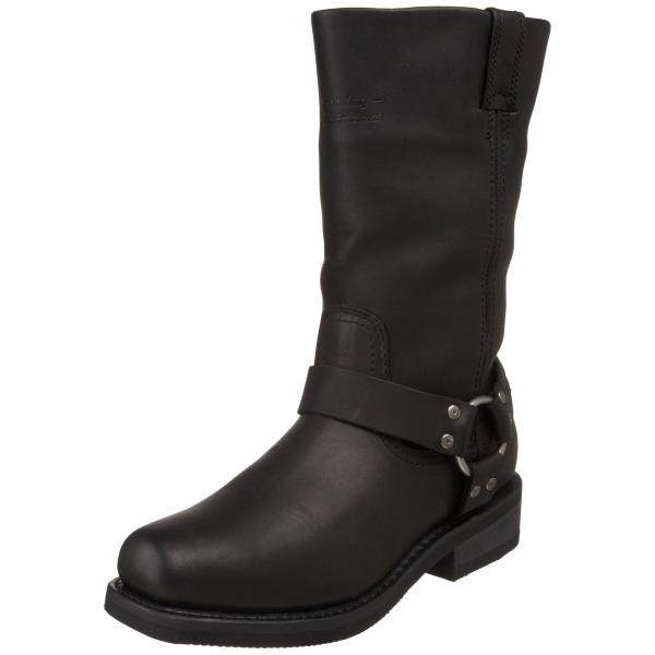 商品名: ハーレーダビッドソン メンズ ハスティン 防水 ハーネスブーツ US サイズ: 11 Wide カラー: ブラック HARLEY-DAVIDSON Men's Hustin Waterproof Harness Boot,Blac...