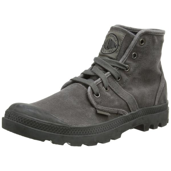 商品名:  Palladium Men's Pallabrouse Hikr Pallabrousse Canvas Boots, Metal/Black, 9, 9 M USブランド: Palladium商品サイズ: 9高さ: 12cm横...