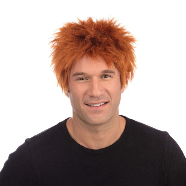 商品名: Messy Mop Head Style Ginger Wig Teenage Boy Emo Rocker Fancy Dress Bristol Novelty BW522 Chisel Ginger Wig | for Me...