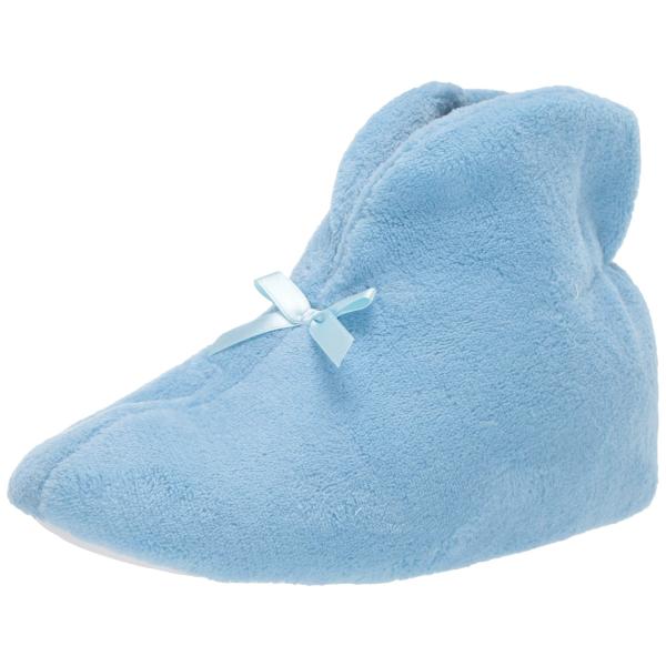 商品名: MUK LUKS レディース カラー: ブルー MUK LUKS Women's Micro Chenille Boot with Satin Bow Slipper, Blue Mist, Mediumブランド: MUK LUK...