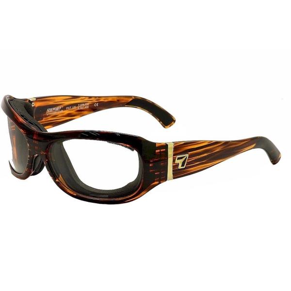 商品名: 7 Eye Briza レディース サングラス サンセット べっ甲フレーム 24-7 グレー 310617 7 Eye Briza Women's Sunglasses, Sunset Tortoise Frame, 24-7 G...