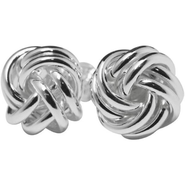 商品名apop nyc ""Knotty"" スターリングシルバー ラブノットイヤリング 10mm [ジュエリー], 該当なしapop nyc ""Knotty"" Sterling Silver Love Knot Earrings 10...