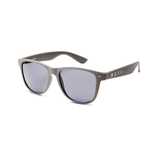 商品名: NEFF メンズ デイリー シェード ビーチタオル、マットグレー、ワンサイズ US neff Men's Daily Shades Classic Style Sunglasses Rectangular, Matte Grey,...