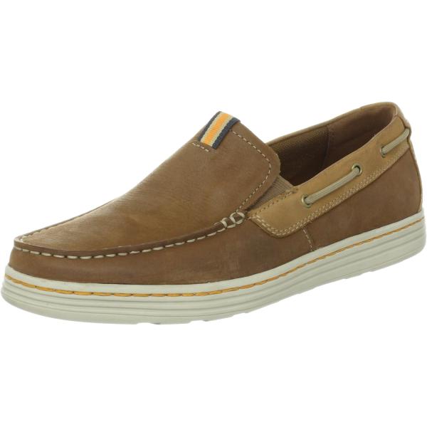 商品名Dunham メンズ クレイスリッポン, タン, 18 2E USDunham Men's Clay, Tan, 18 2E USブランド：Dunham商品サイズ：18 2E US高さ：13 cm横幅：22.9 cm奥行：34.8 c...