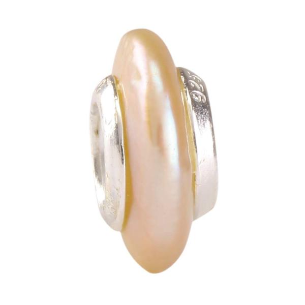 商品名:  Adabele 1pc Authentic Sterling Silver Hypoallergenic Natural Pearl June Birthstone Bead Charm Compatible with Pand...