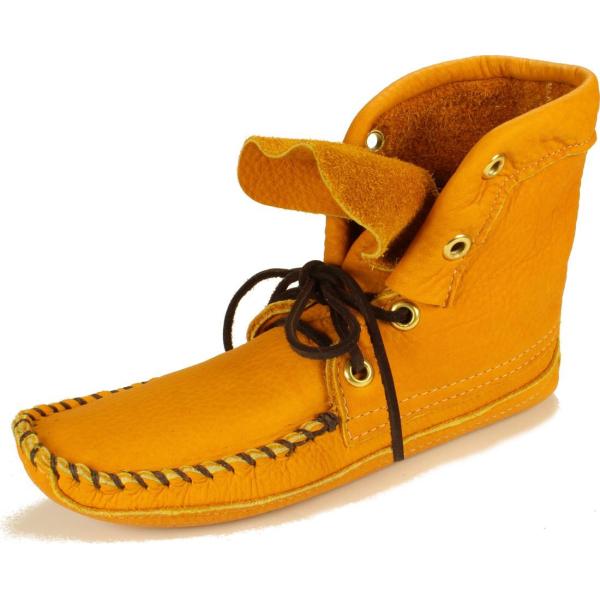 商品名: [Itasca Moccasin] メンズ US サイズ: 10.5 D(M) US カラー: ゴールド Itasca Moccasin Men's Hatchie ''Gold'' Moccasin Boot Size: 10....