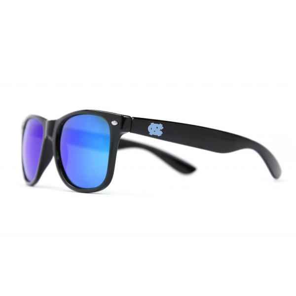 商品名: society43?NCAA Throwbacks???North Carolina Tar Heelsブラックサングラス NCAA North Carolina Tar Heels UNC-5 Black Frame, Blue...
