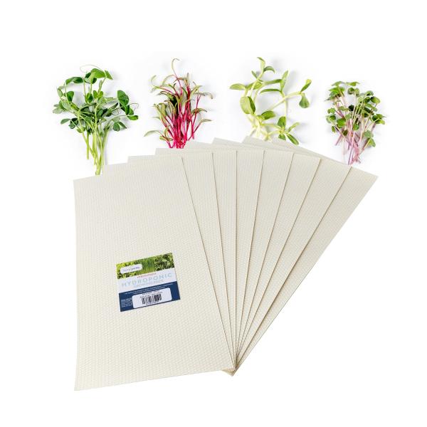 商品名: Micro-Mats 水耕栽培パッド - 有機生産用 - 10パック - 植物と種子の発芽:ウィートグラス、マイクログリーン、その他 - 50.8 cm x 10インチの温室トレイ用 Handy Pantry Micro-Mats...