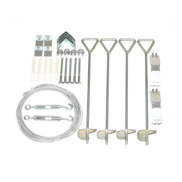 商品名: Palram - Canopia アンカーキット Canopia Snap &amp; Grow温室用 シルバー Palram - Canopia Anchor Kit for Canopia Snap &amp; Grow Gr...