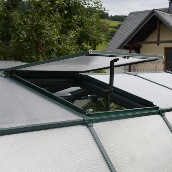 商品名: Rion Palram - Canopia EcoGrow 2 手動ルーフベント ダークグリーン 長さ24インチ x 幅24.25インチ x 高さ2.125インチ (HG1030) Rion HG1030 EcoGrow 3 Gr...