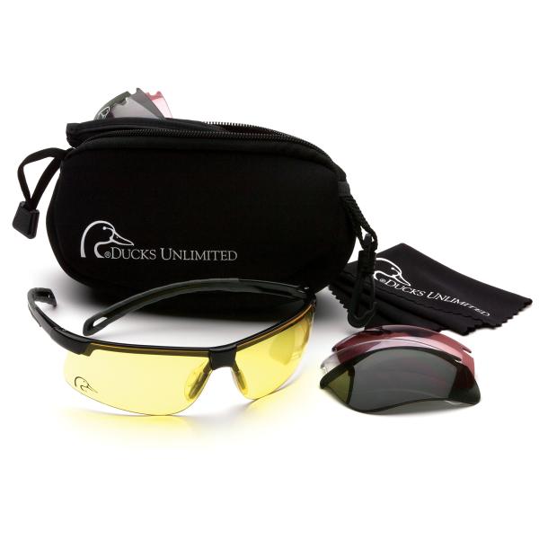 商品名:  Ducks Unlimited Shooting Glasses Kit with 4 Interchangeable Lenses-Neoprene Storage Case Includedブランド: Ducks Unlim...
