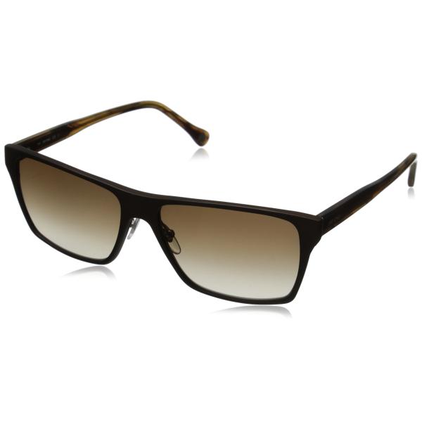 商品名: Jack Spade メンズ ヒューズオーバルサングラス59ミリメートル 59ミリメートル マットブラウン/ブラウングラデーション Jack Spade Men's Hughes Oval Sunglasses, Matte Br...