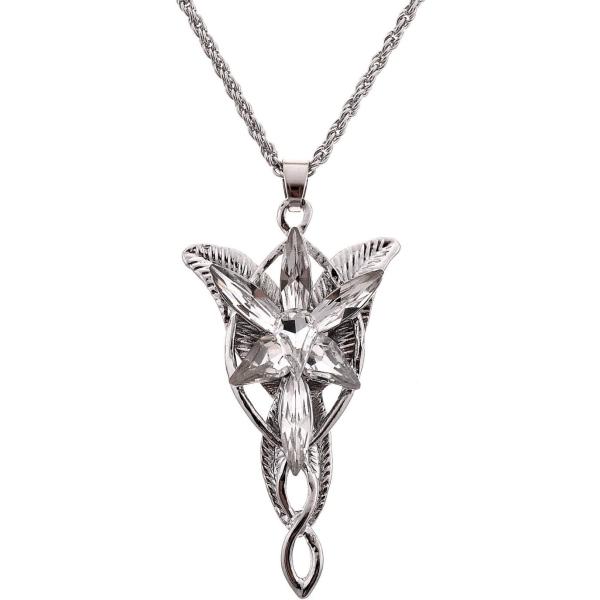 商品名LuremeフェアリープリンセスArwenシルバートーンキュービックジルコニア翼ペンダントネックレス、女性用(a1000004 )LUREME  Fairy Princess Arwen Silver Tone Zirconia Wi...