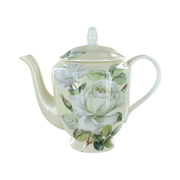 商品名: Iceberg ボーンチャイナ - 4カップティーポット Iceberg Bone China - 4 Cup Teapotブランド: English Tea Store高さ: 15.24cm横幅: 15.24cm奥行: 22.8...