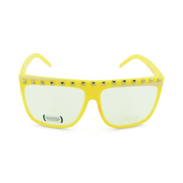 商品名:  Belle Donne-Men and Women's Trendy Fashion UV Protection Sunglasses-Yellowブランド: Belle Donne商品サイズ: One Size高さ: 3.81...