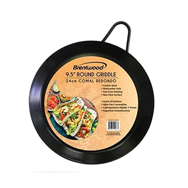 商品名:  Brentwood Appliances BCM-24 Carbon Steel Non-Stick Round Comal Griddle (9.5-Inch) Pans, NORMAL, Blackブランド: Brentwo...