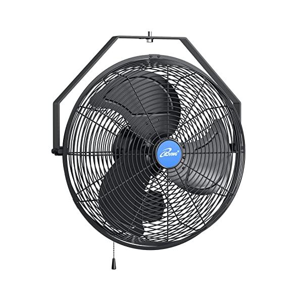 商品名:  iLiving Wall Mounted Variable 14 Inches Speed Indoor/Outdoor Weatherproof Fan, Industrial grade for Patio, Greenho...