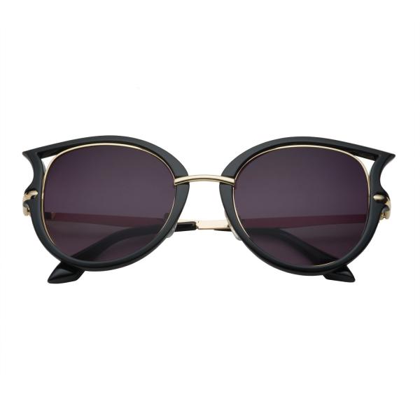 商品名: grinderPUNCH レディース カラー: ブラック grinderPUNCH Women’s Oversized Pointed Cat Eye Sunglasses Blackブランド: grinderPUNCH商品サイズ...