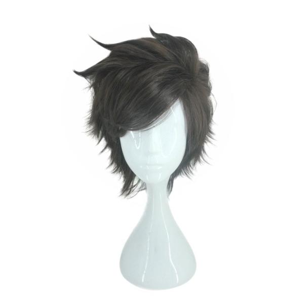 商品名:  HH Building Cosplay Costume Wig for Ow Overwatch Tracer Characters Short Layered Brown Hair 12 inch 30CMブランド: HH B...