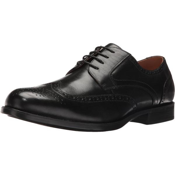 商品名Florsheim Men's Medfield Wing tip Oxford Dress Shoe, Black, 9 Wideブランド：Florsheim商品サイズ：9 Wide高さ：11.7 cm横幅：19.3 cm奥行：28...