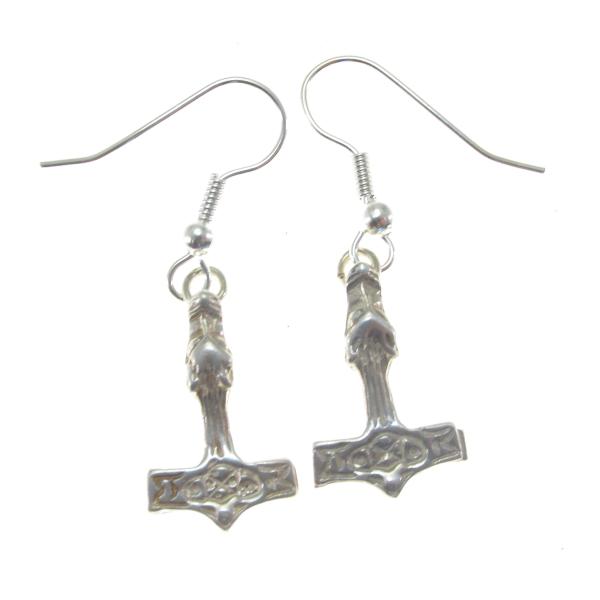 商品名:  Thor's Hammer Wolf Earringsブランド: Rocky Mountian Silver商品番号: 284色: Silver素材: Sterling Silver海外の輸入品ショップ-世界中の様々なアイテムを...