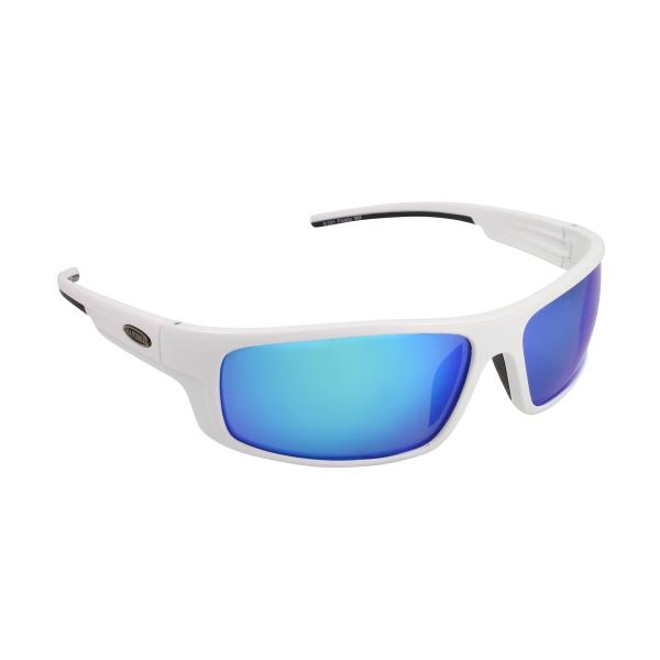 商品名:  Sea Striker Sea Strikre Rectangular Finatic Sunglasses-White/Blue Mirror, Multi, One Sizeブランド: Sea Striker商品サイズ: O...