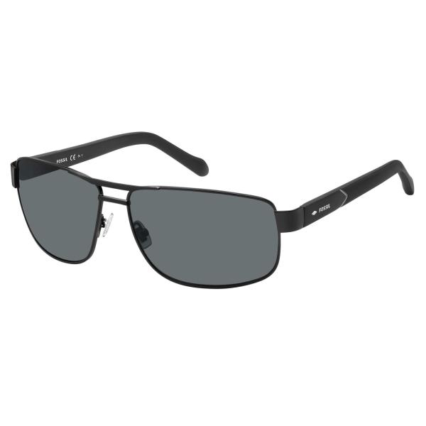 商品名: [フォッシル] サングラス FOS3060S メンズ マットブラック EU 63 (FREE サイズ) Fossil Men's FOS3060s Rectangular Sunglasses, Matte Black/Gray,...