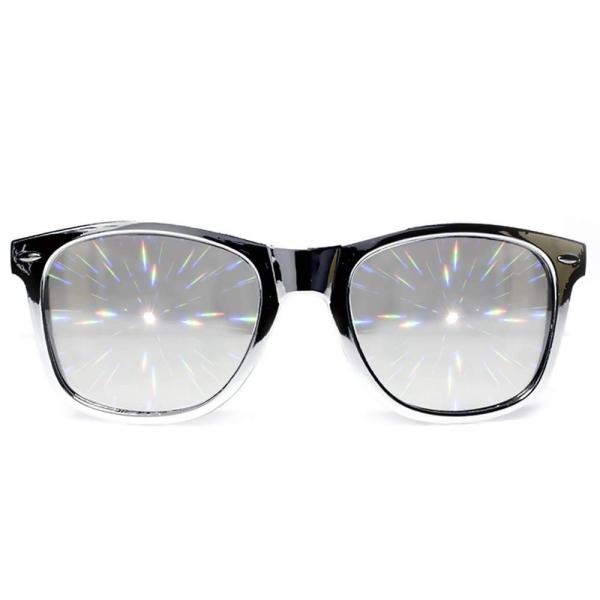商品名:  GloFX Chrome Diffraction Glasses ? Silver Mirror - Rave Rainbow EDM Diffraction Chrome Silverブランド: GloFX商品サイズ: One...