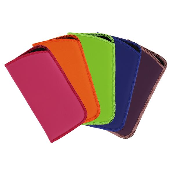 商品名: 5パックソフトSlip In Eyeglass Case Forレディース&amp;メンズ、複数色&amp;パターン カラー: マルチカラー EYE WISH EYEWEAR 5 Pack Soft Slip In Faux Le...