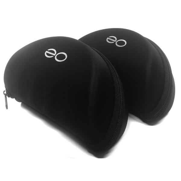 商品名:  O2 Eyewear Premium Classic Semi-hard Sunglasses Eyeglasses Zippered Case w/ Carabiner Hook (BLACK, TWO CASES)ブランド:...