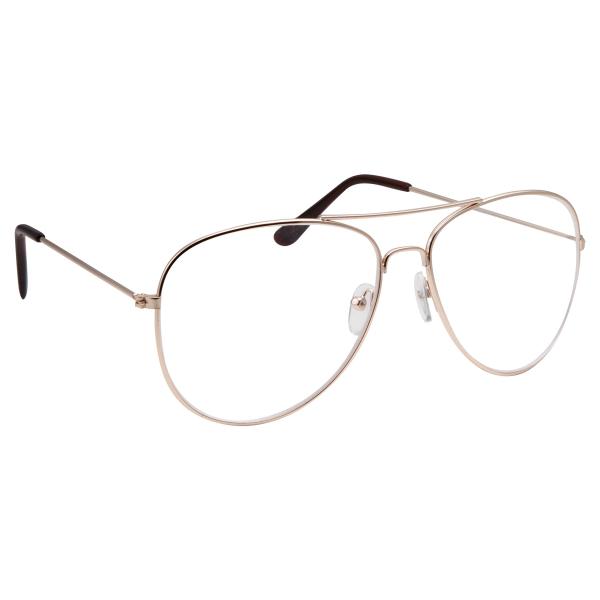 商品名:  grinderPUNCH Classic Men's Or Women's Fashion Gold Aviator Glasses (3 Sizes) - LARGEブランド: grinderPUNCH商品サイズ: Large...
