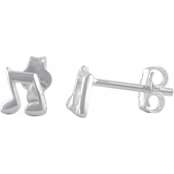 商品名スターリングシルバー 音符 スタッドピアス 0.23インチSterling Silver Girls Dainty Music Note Stud Earrings 0.23inブランド：SILVERCLOSEOUT商品サイズ：高さ：...