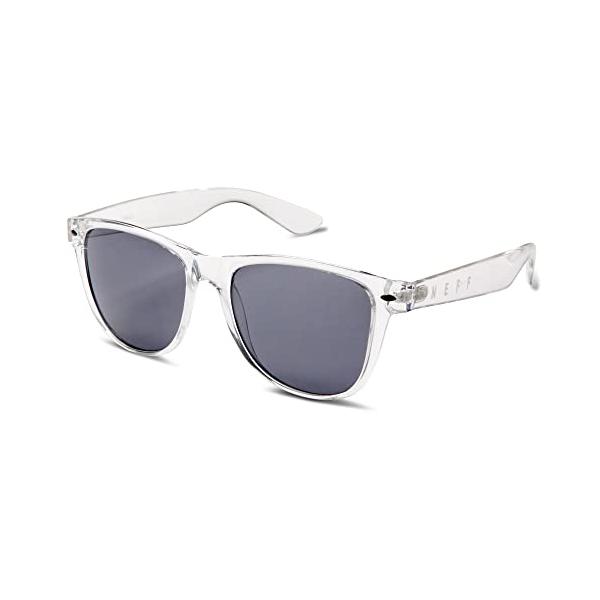 商品名:  neff Men's Daily Shades Classic Style Sunglasses Rectangular, Clear Ice, One Sizeブランド: NEFF商品サイズ: One Size高さ: 19.2...