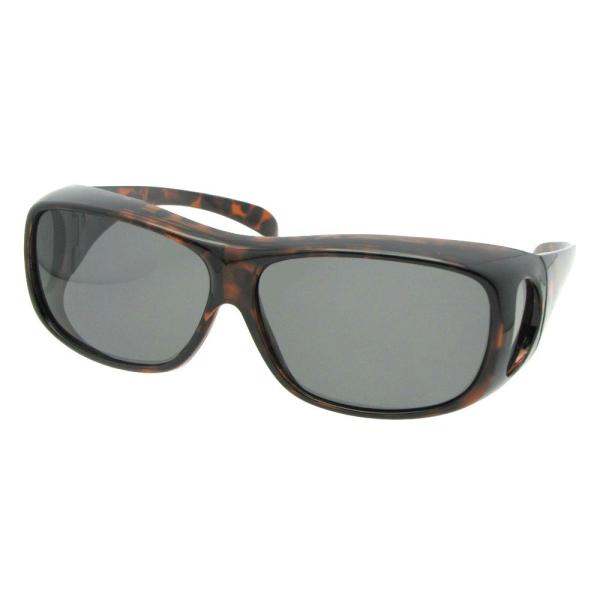 商品名:  Sunglass Rage Style F1 Medium Fit Over Sunglasses Pouch (Tortoise-Medium Dark Gray Lens, 2 5/8 Inches)ブランド: Sungla...