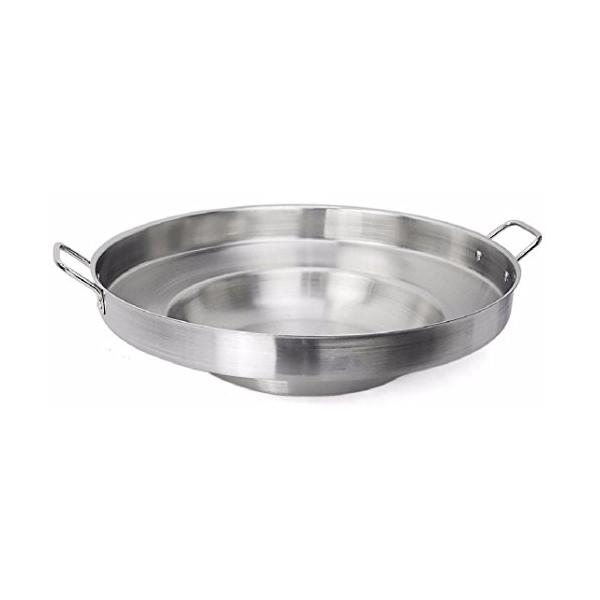 商品名: フライパン 鍋 卵焼き器 セット283 Large Mexican Style Wok Comal Cazo Griddle Fryer Chicharron Deep Fry Pan Stainless Steel For Ca...
