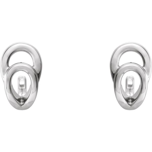 商品名: Geometric j-hoopイヤリング、スターリングシルバー Geometric J-Hoop Earrings, Sterling Silverブランド: The Men's Jewelry Store (for HER)商...