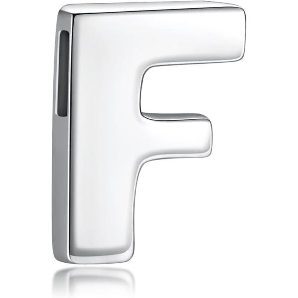 商品名Candyfancy 925スターリングシルバー アルファベット A〜Zの文字イニシャルペンダント 女性用 カスタマイズ可CANDYFANCY F Initial Letters Pendant 925 Sterling Silver...