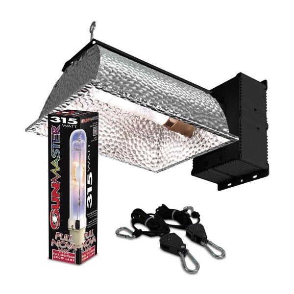 商品名: HTGSupply デジタル温室 315W セラミックメタルハライド調光機能付き CMHシステム SunMaster 80430 Full Nova WX 電球&amp;ハンガー付き HTG Supply Digital Gree...