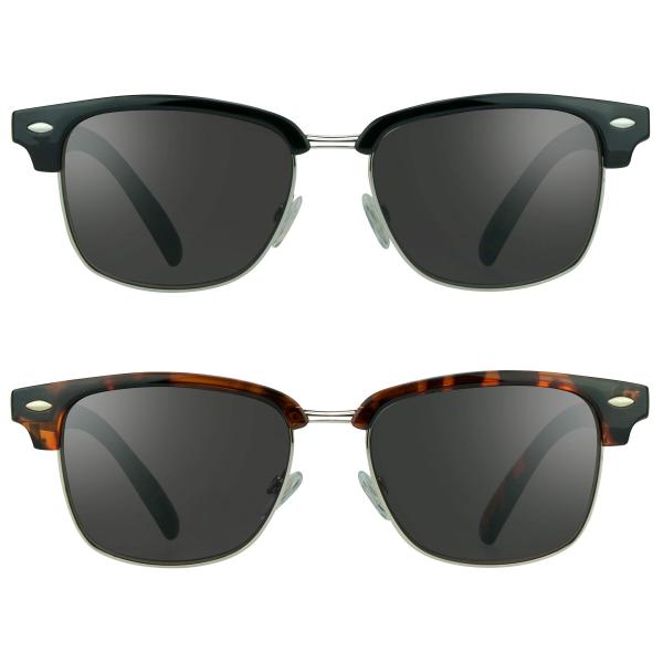 商品名:  proSPORT Classic Reading Sunglass Reader for Men &amp; Women - NOT BIFOCAL Horn Rimmed Frame (Classic Black and To...