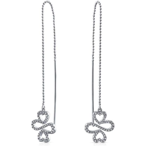 商品名アイル アミュレット タリスマン インスピレーション インターツイン シンボル ハート インフィニティ クローバー フォー ラブ ラック ユニティ チェーン スレッダー ピアスAyllu Amulet Talisman Inspira...