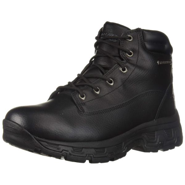 商品名: Skechers メンズ Morson-Sinatro ハイキングブーツ US サイズ: 13 Wide カラー: ブラック Skechers Men's Morson-SINATRO Hiking Boot, black, 13...