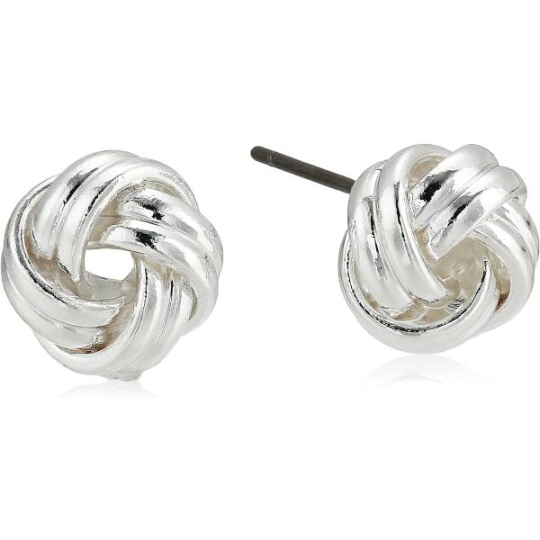 商品名Chaps Women's Silvertone 9.5mm Love Knot Stud Earringsブランド：Chaps商品サイズ：0高さ：0.5 cm横幅：4.1 cm奥行：7.9 cm重量：1406 g商品番号：60500...