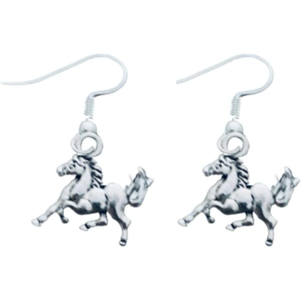 商品名infinityコレクションGirls馬チャームイヤリング、馬Lovers Equestrian jewelry- Perfect Gift for Girls and WomenHorse Dangle Earrings, Hors...