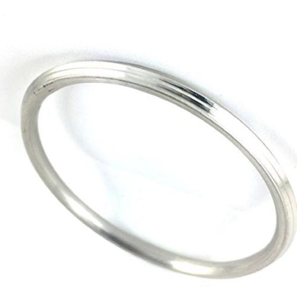 商品名: Punjabi/Sikh ステンレススチール Kada/Kara メンズ/レディース 内径2.7インチ - 厚さ1cm Devdeep Punjabi/Sikh Stainless Steel Kada/Kara For Men/...
