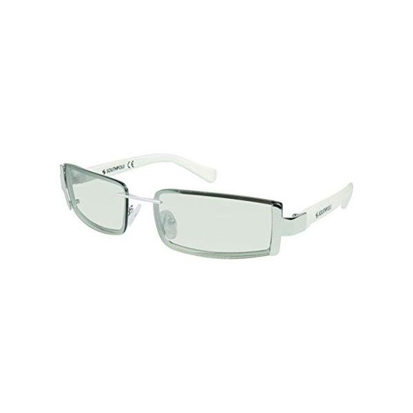 商品名: Southpole メンズ 5004sp Slvs 非偏光イリジウムリムレスサングラス シャイニーシルバー 60mm SOUTHPOLE 5004SP Men's Sleek Metal UV400 Protective Rect...