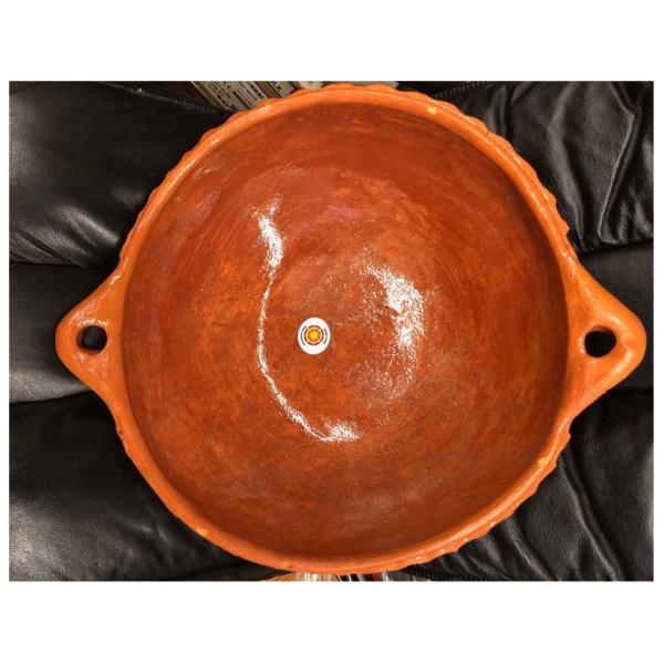 商品名:  Made in Mexico Cazo De Barro Casserole Dish for Beans Rice Mole Frijol Grande Para Carnitas Extra Large 21" inch C...